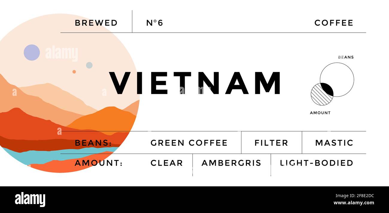 Label, minimalistic style. Graphic and typography design Stock Vector ...