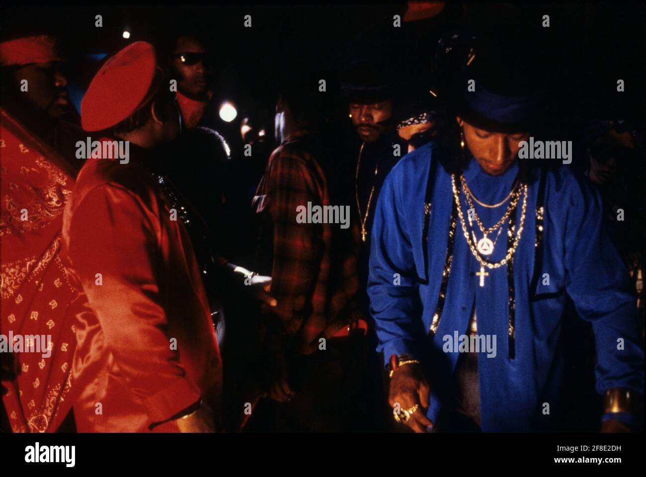 Los Angeles ,California,Gangs in Downtown L.A.,Cinematic feel Stock ...