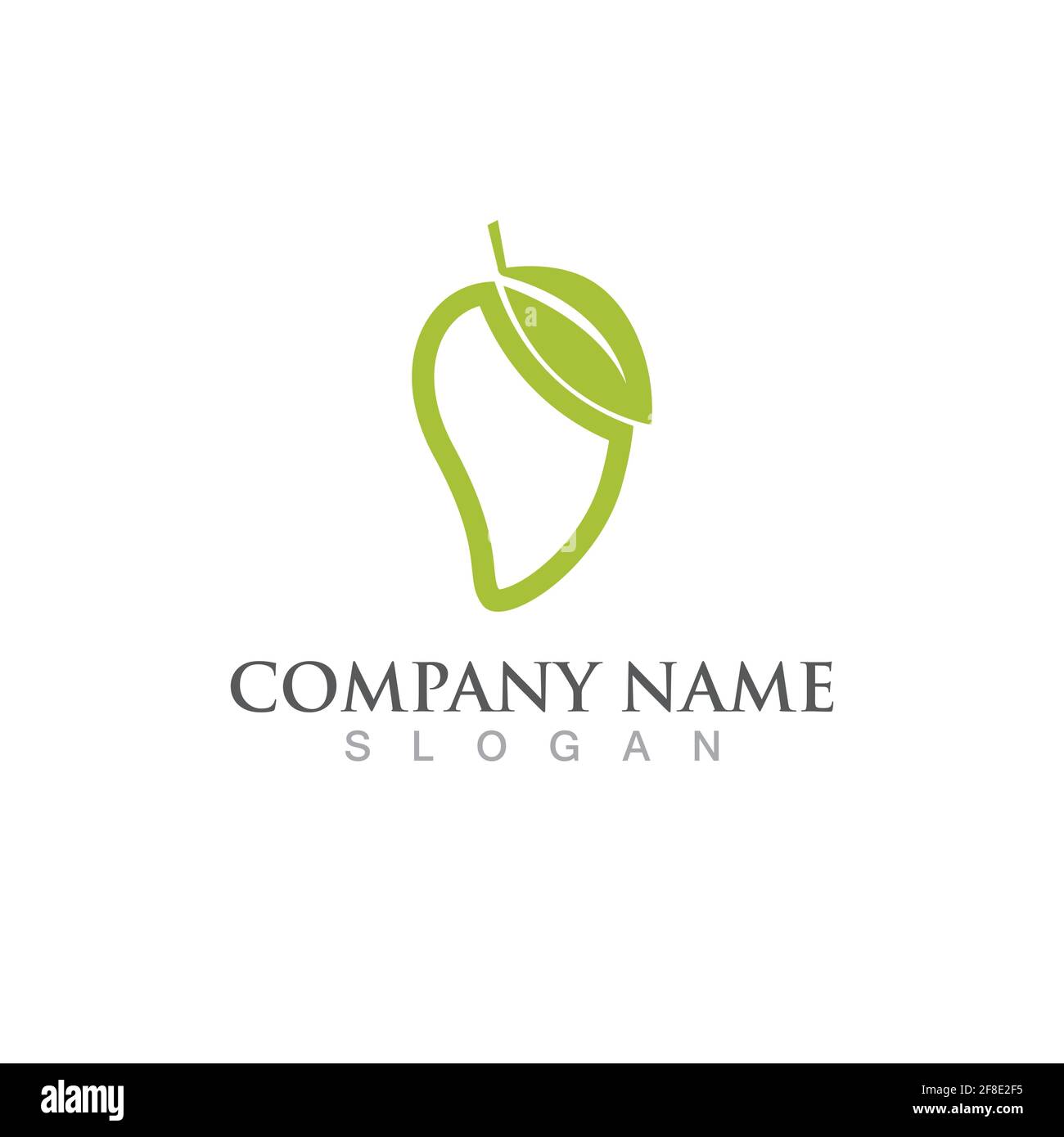 mango fruit logo and symbol vector Stock Vector Image & Art - Alamy