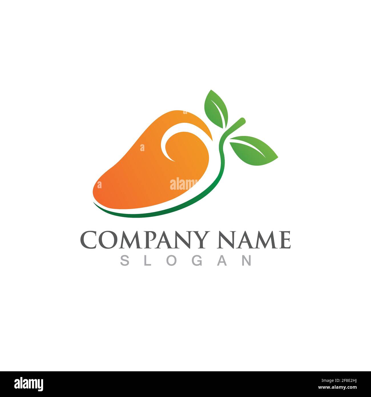 mango fruit logo and symbol vector Stock Vector Image & Art - Alamy