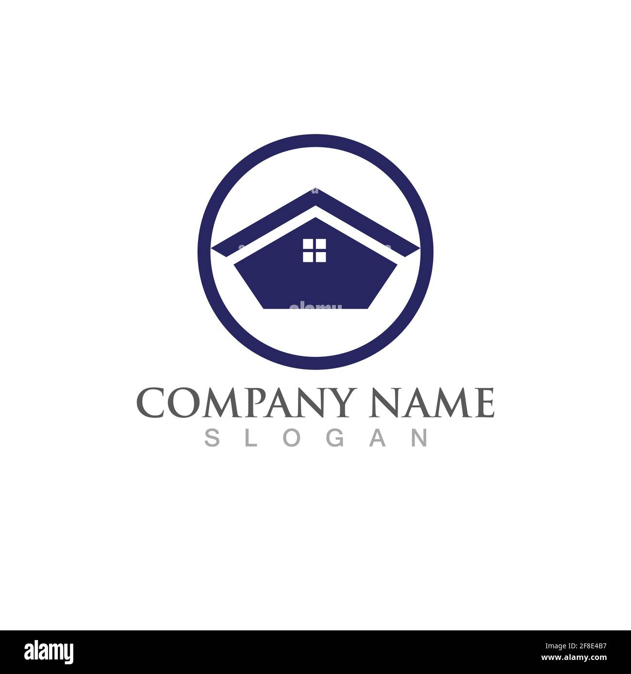 Home building logo and symbol Stock Vector Image & Art - Alamy