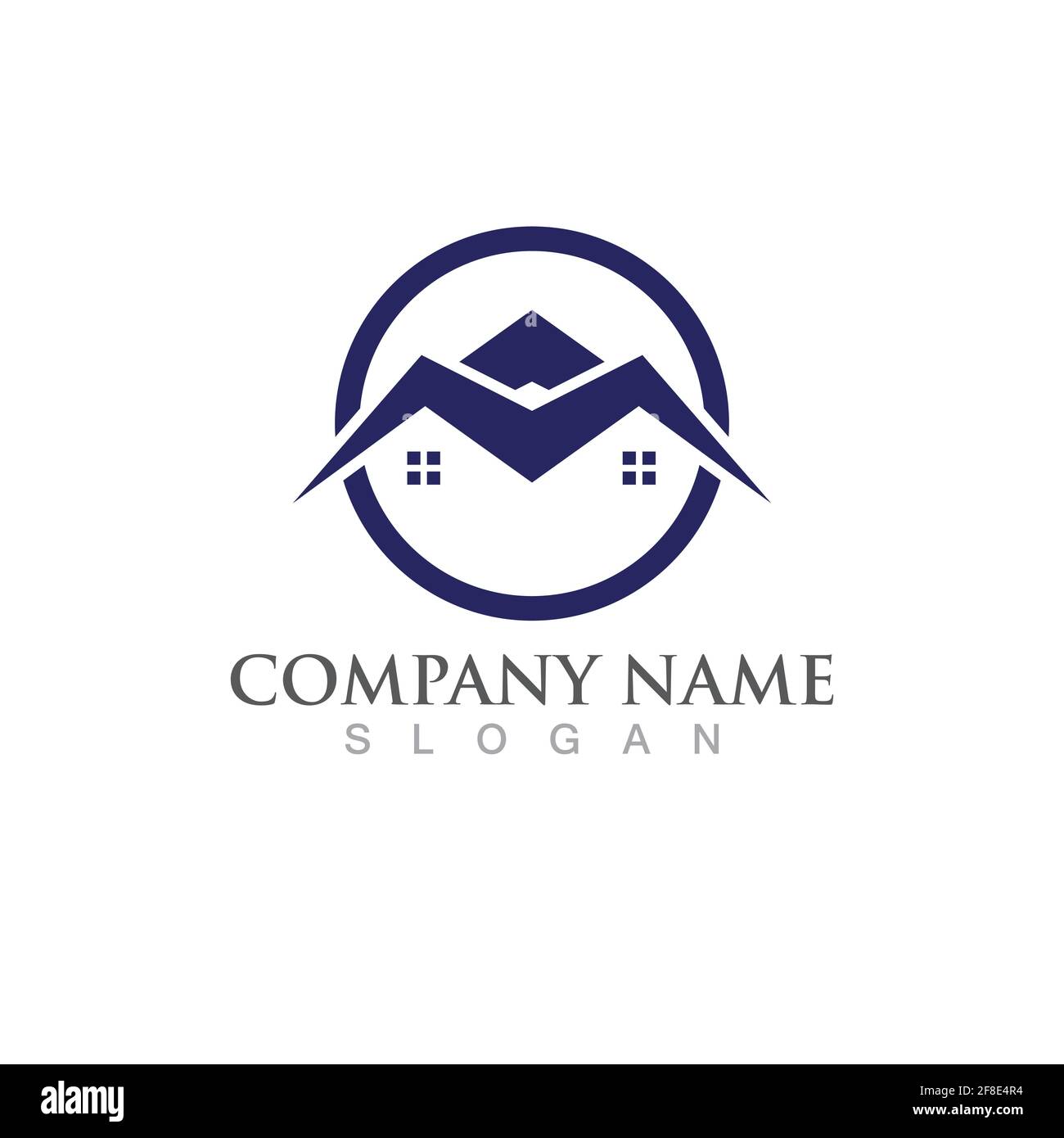 Home building logo and symbol Stock Vector Image & Art - Alamy