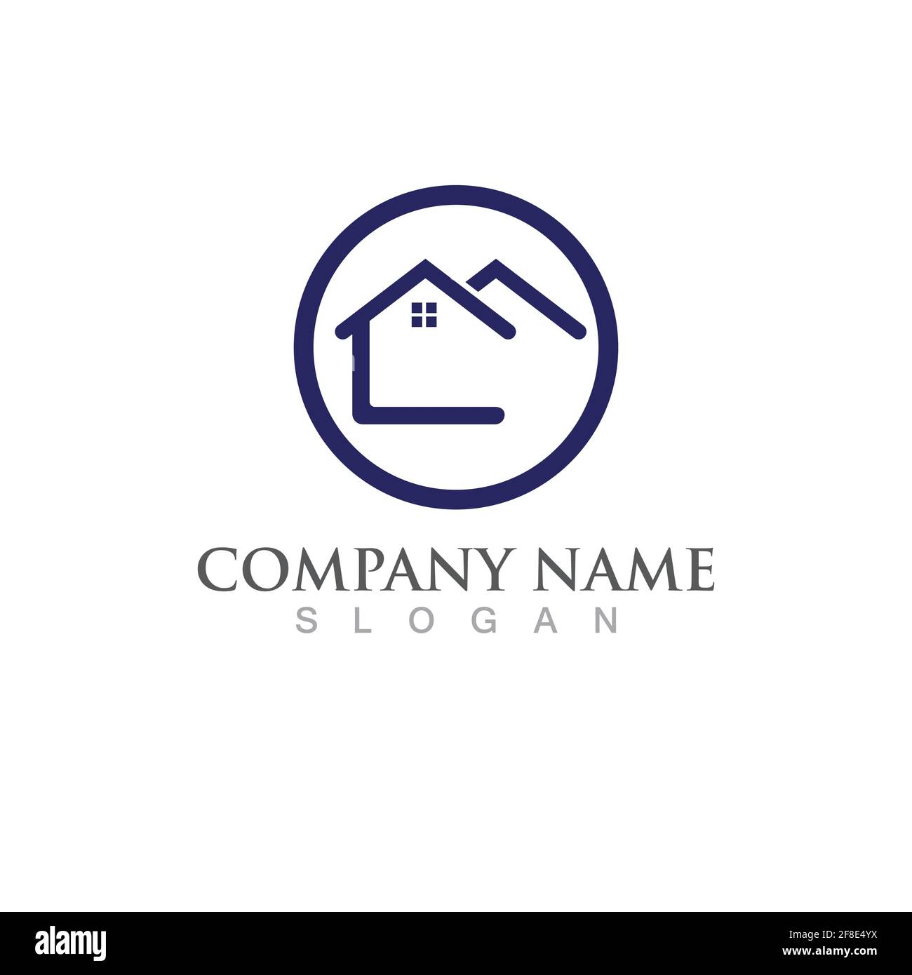 Home building logo and symbol Stock Vector Image & Art - Alamy