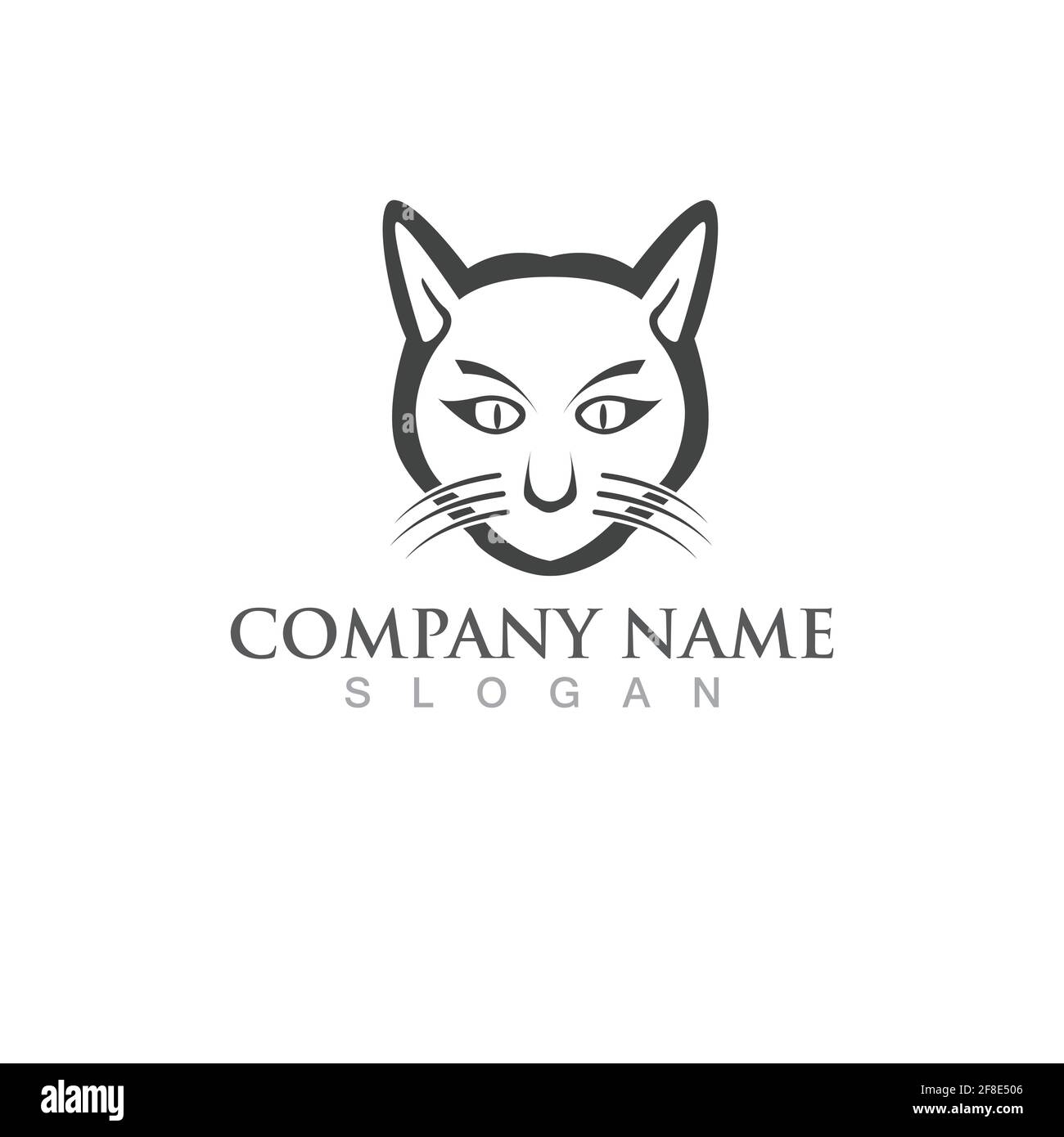 cat logo and symbol vector Stock Vector Image & Art - Alamy