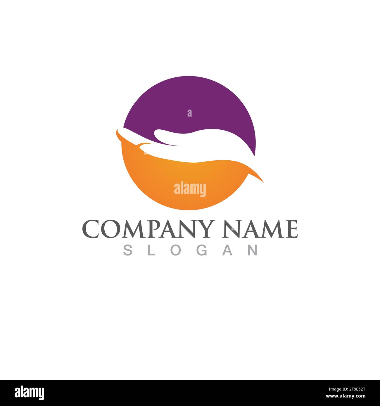 Hand logo and symbol vector Stock Vector Image & Art - Alamy