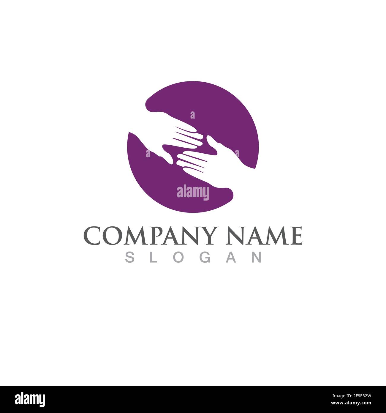 Hand logo and symbol vector Stock Vector Image & Art - Alamy