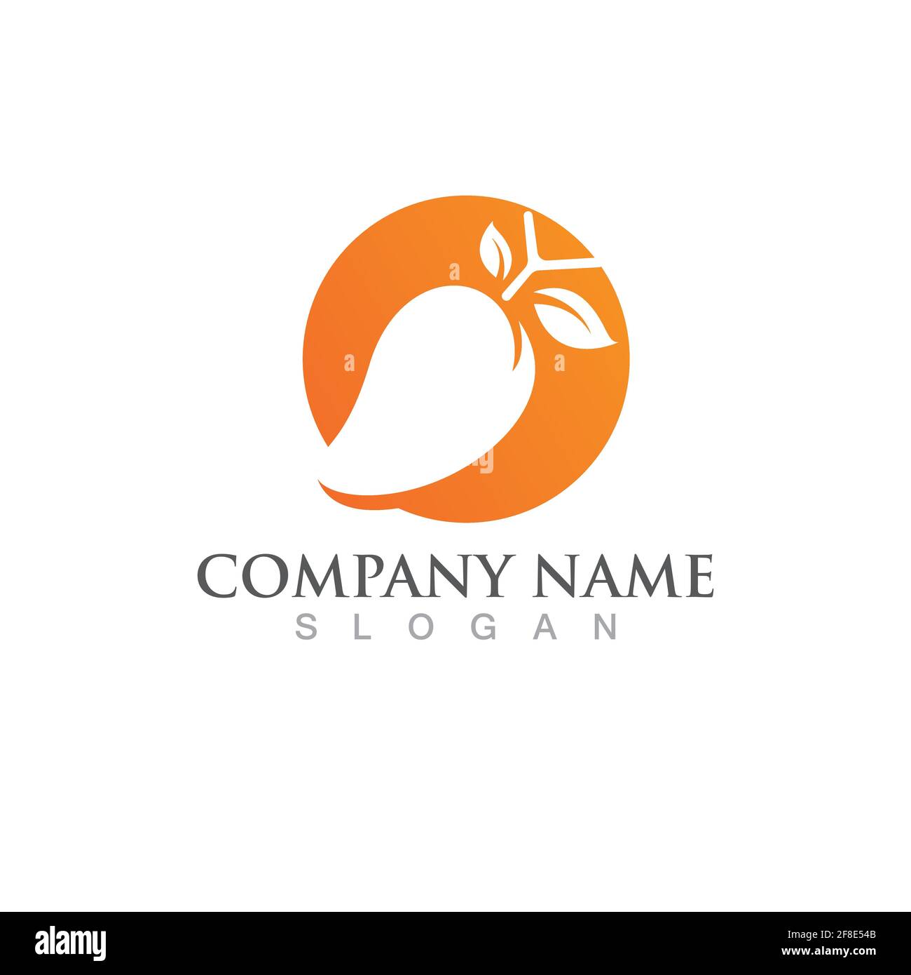mango fruit logo and symbol vector Stock Vector Image & Art - Alamy