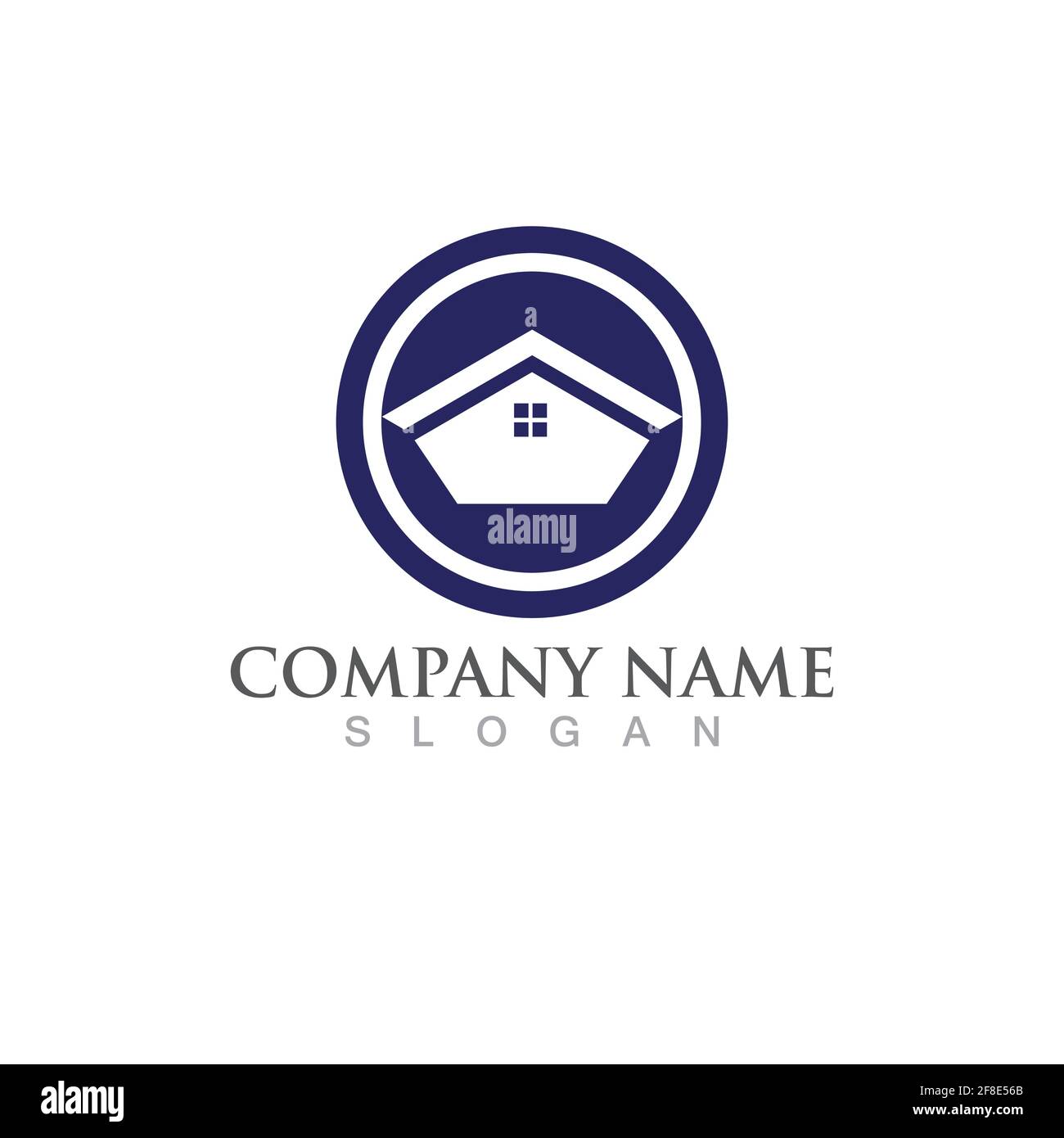 Home building logo and symbol Stock Vector Image & Art - Alamy