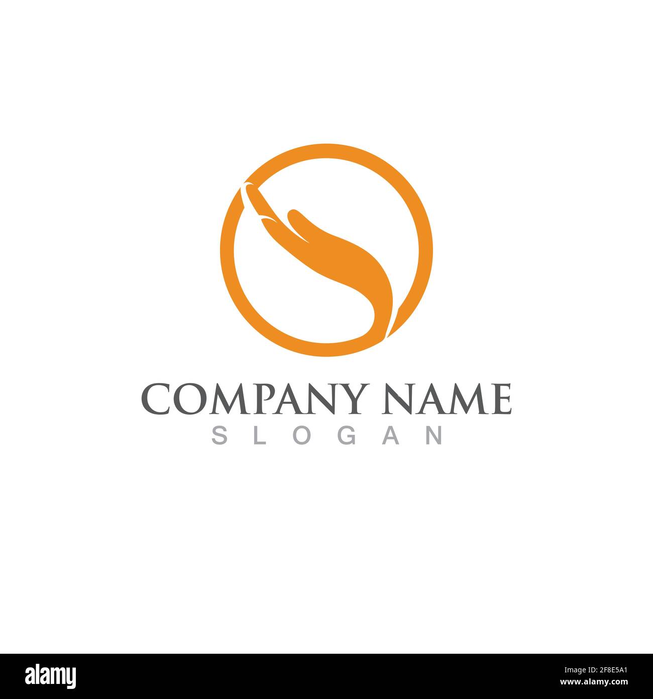 Hand logo and symbol vector Stock Vector Image & Art - Alamy