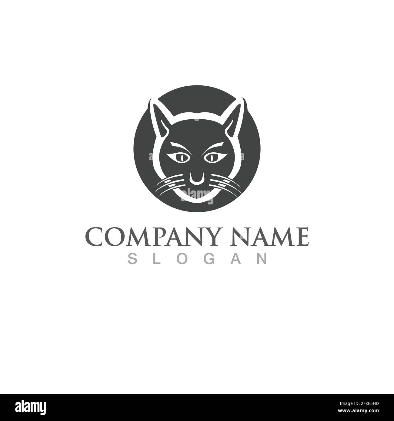 cat logo and symbol vector Stock Vector Image & Art - Alamy
