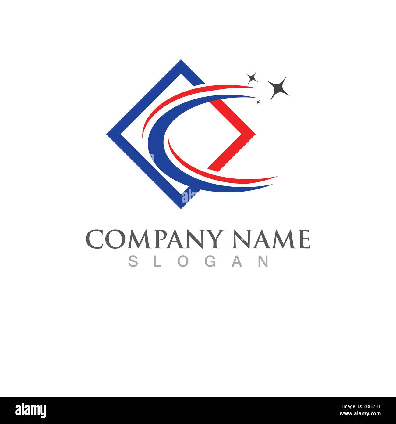 Faster Logo Template vector icon illustration design Stock Vector Image ...