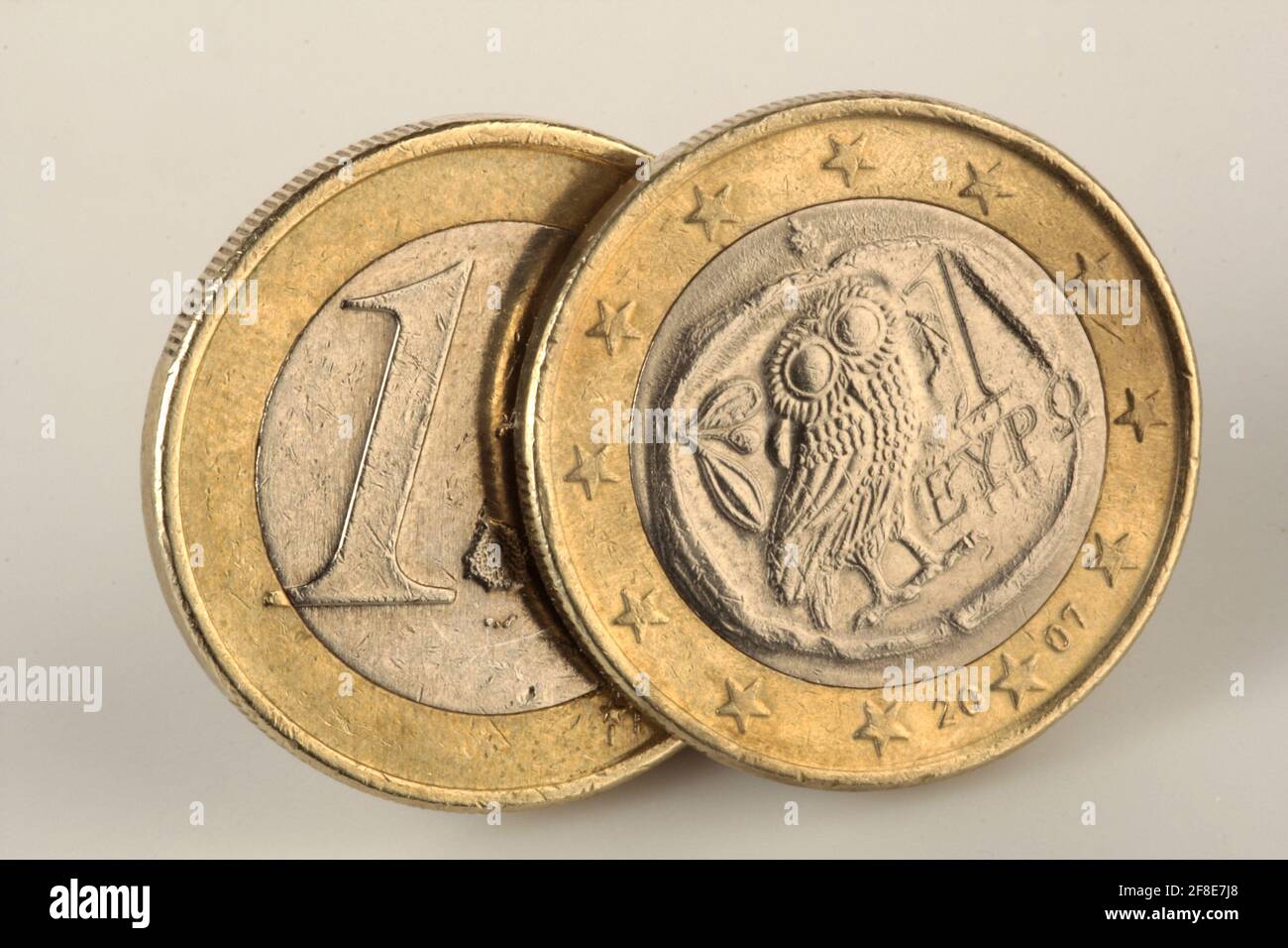 Greek coins hi-res stock photography and images - Alamy