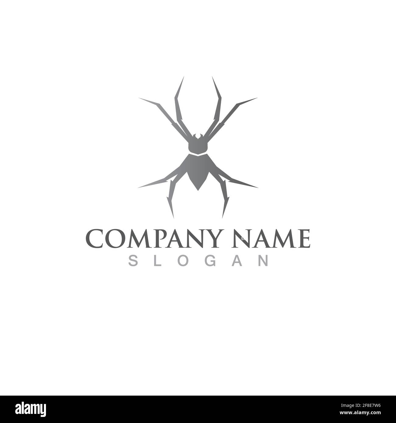 spider logo and symbol vector illustration template design Stock Vector ...