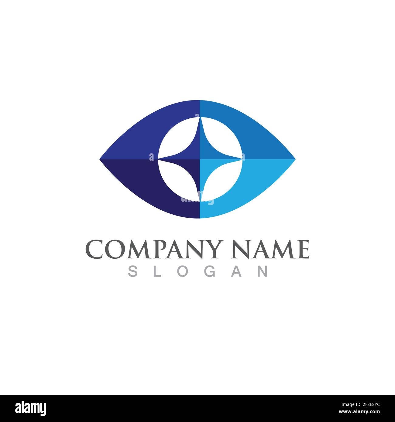 Eye Care vector logo design Stock Vector Image & Art - Alamy