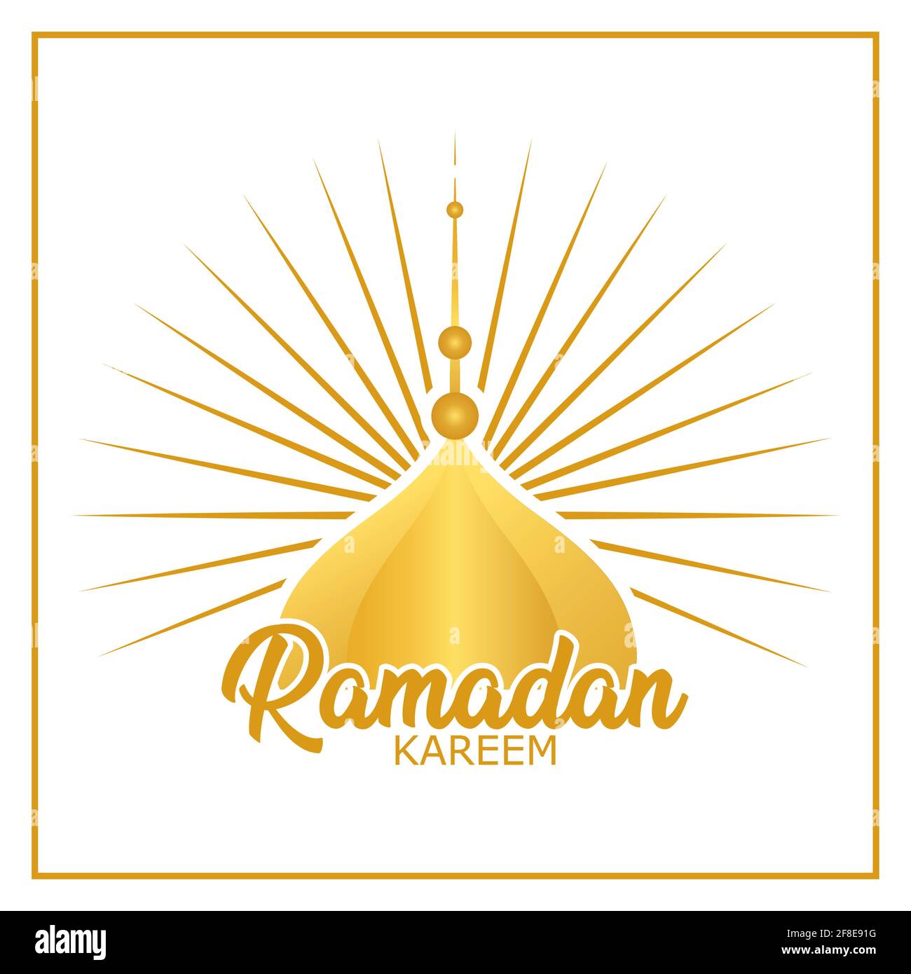 Ramadam Kareem poster. Muslim celebration - Vector illustration Stock ...
