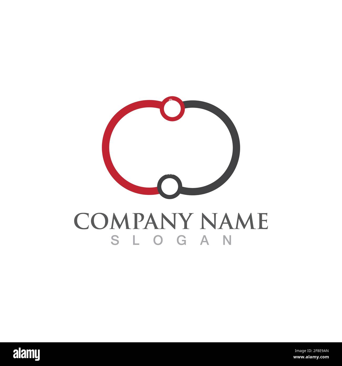 Fiber cable logo internet vector image Stock Vector Image & Art - Alamy