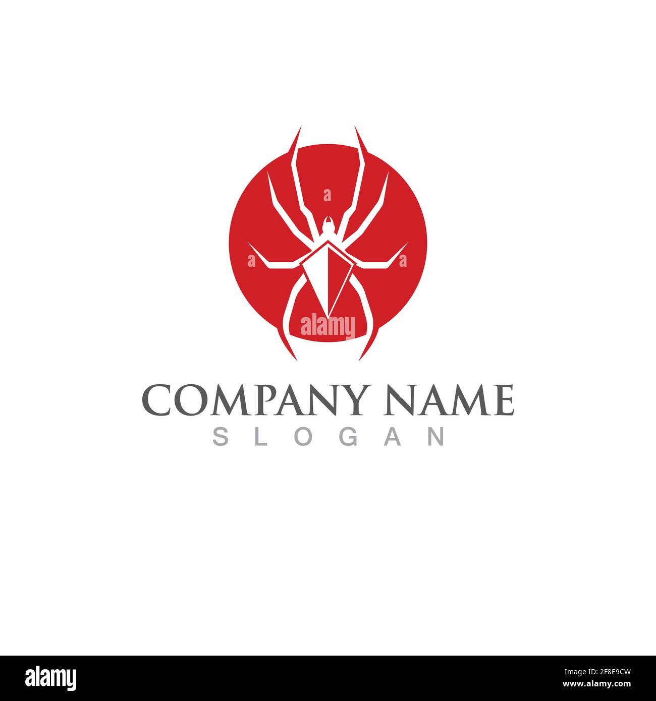 spider logo and symbol vector illustration template design Stock Vector ...