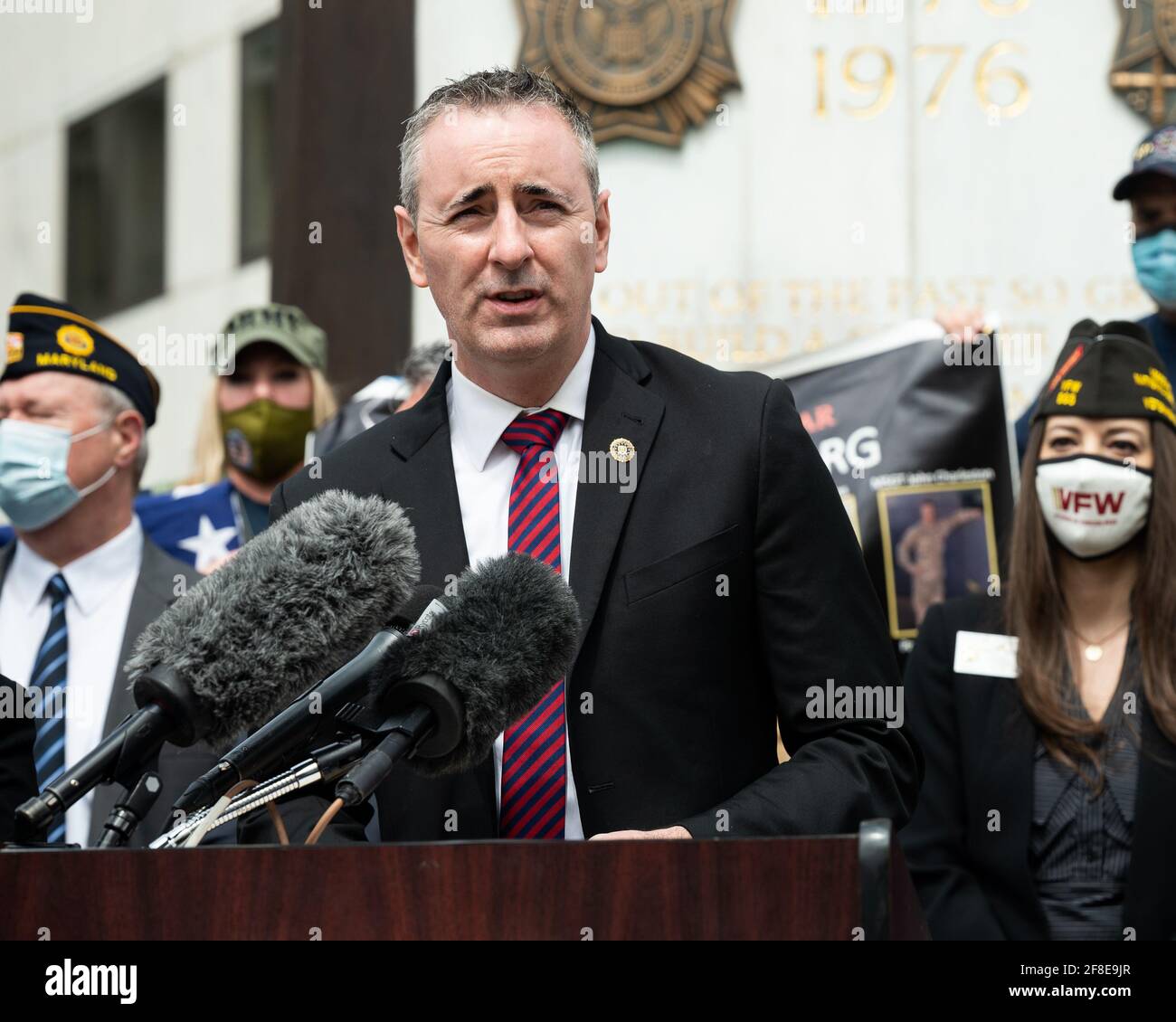 U.S. Representative Brian Fitzpatrick (R-PA) speaks at a press ...