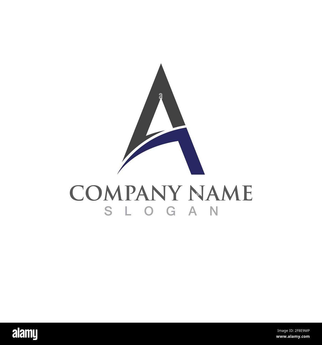 A Letter Template vector icon illustration design Stock Vector Image ...