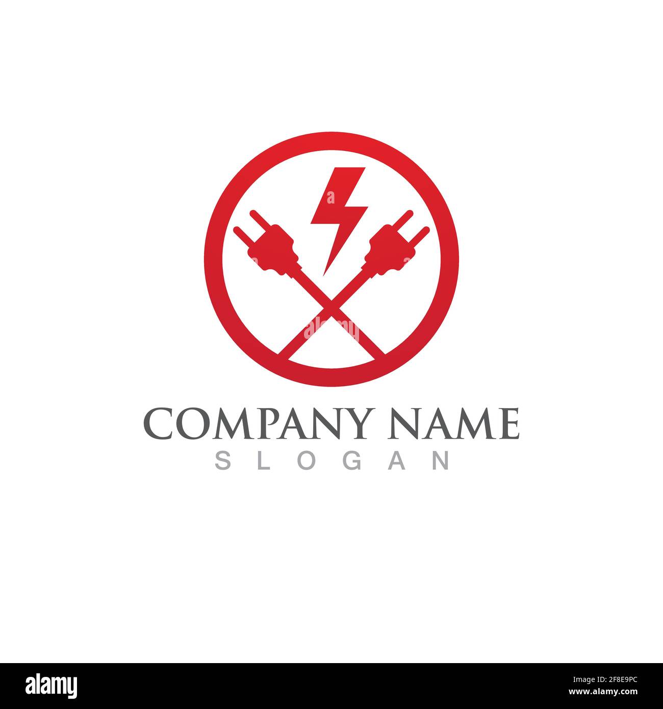 Thunderbolt logo vector icon app Stock Vector Image & Art - Alamy