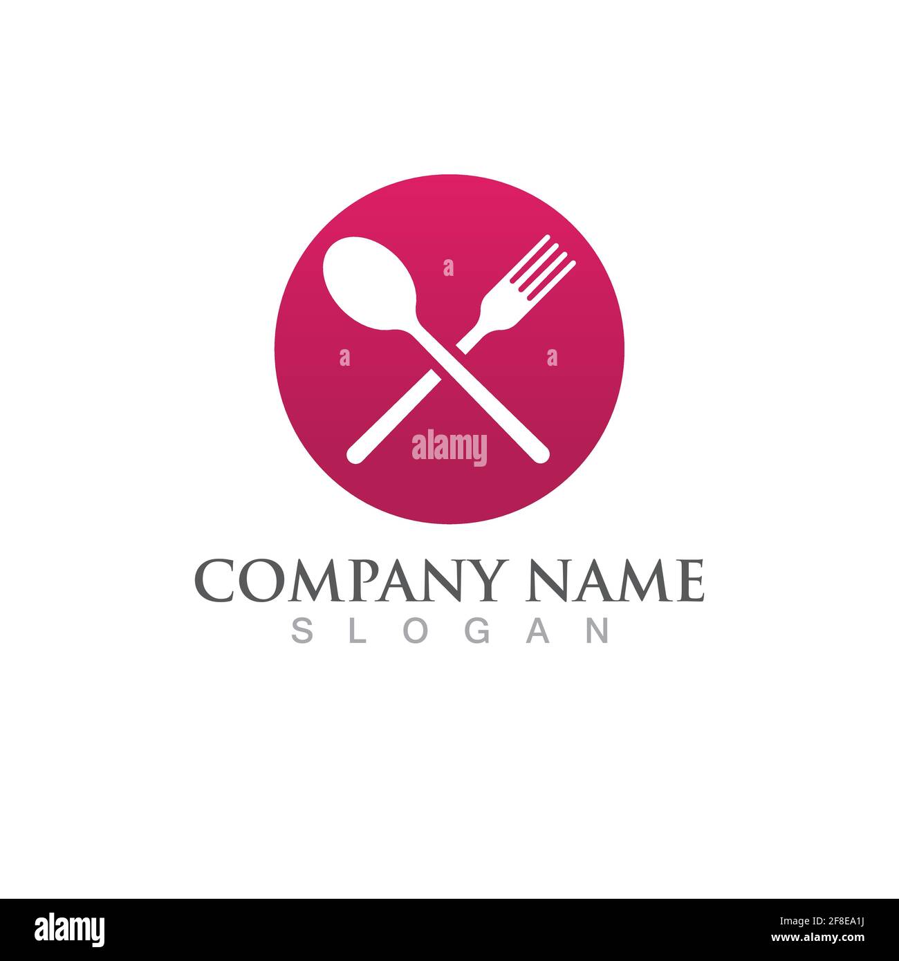 Spoon logo vector illustration template design Stock Vector Image & Art ...