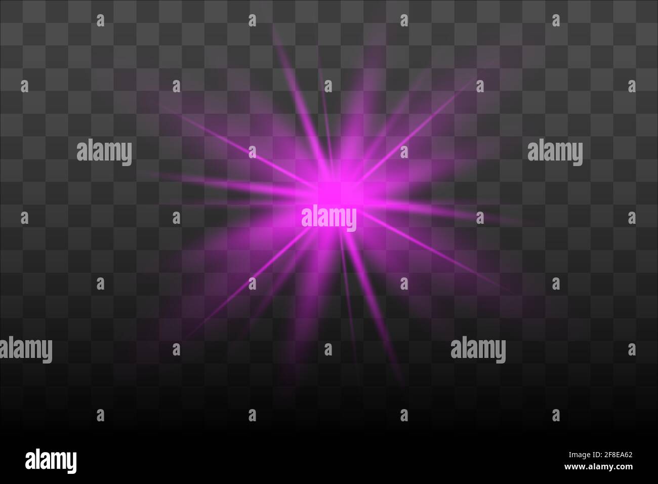 Glow isolated purple light effect, lens flare Stock Vector Image & Art ...