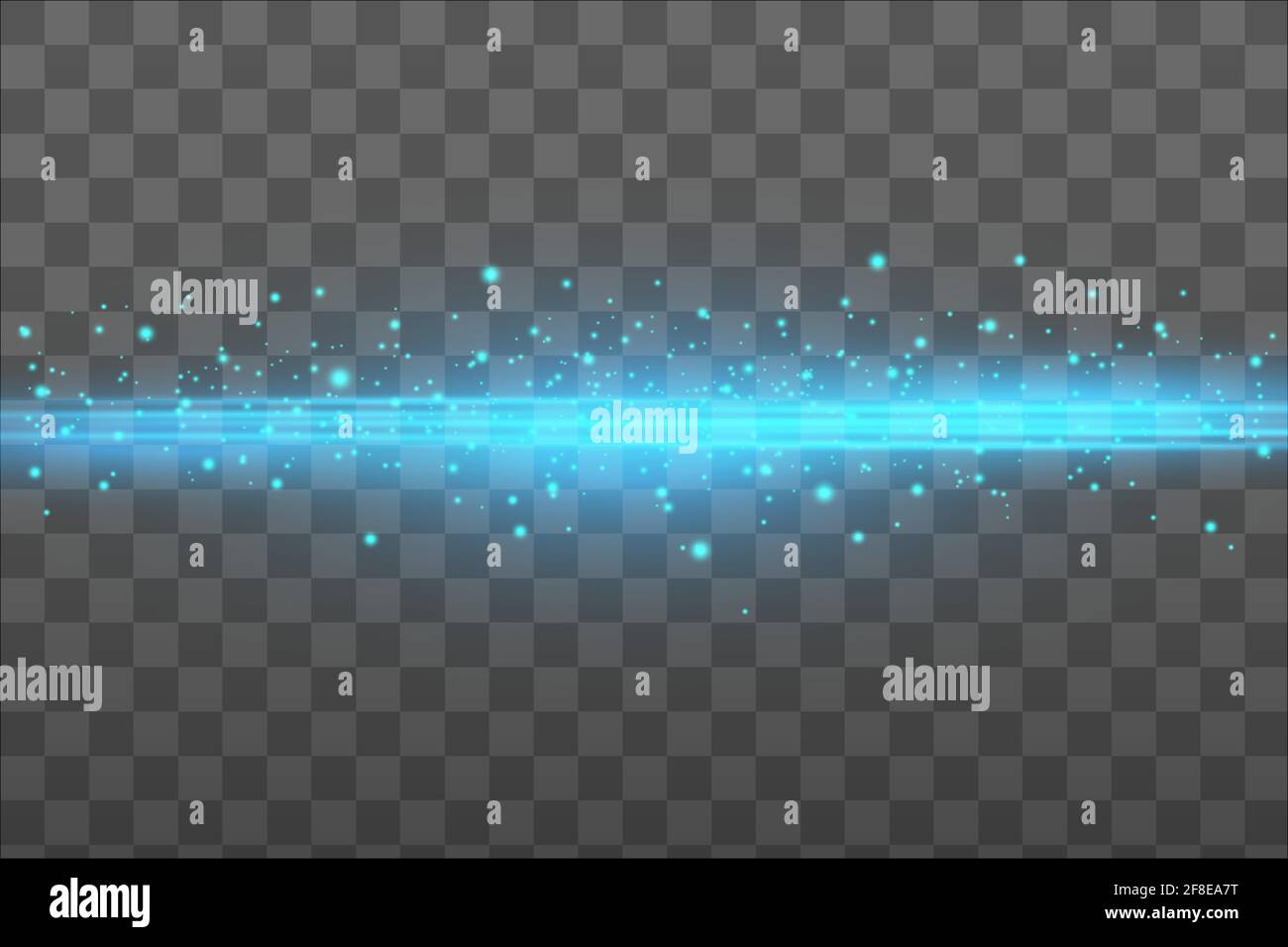 Glow isolated blue light effect, lens flare Stock Vector Image & Art ...