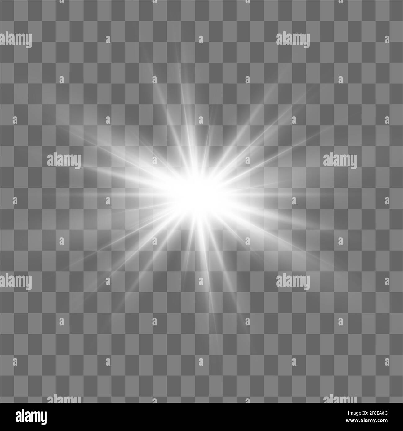 Glow isolated white light effect, lens flare Stock Vector Image & Art - Alamy