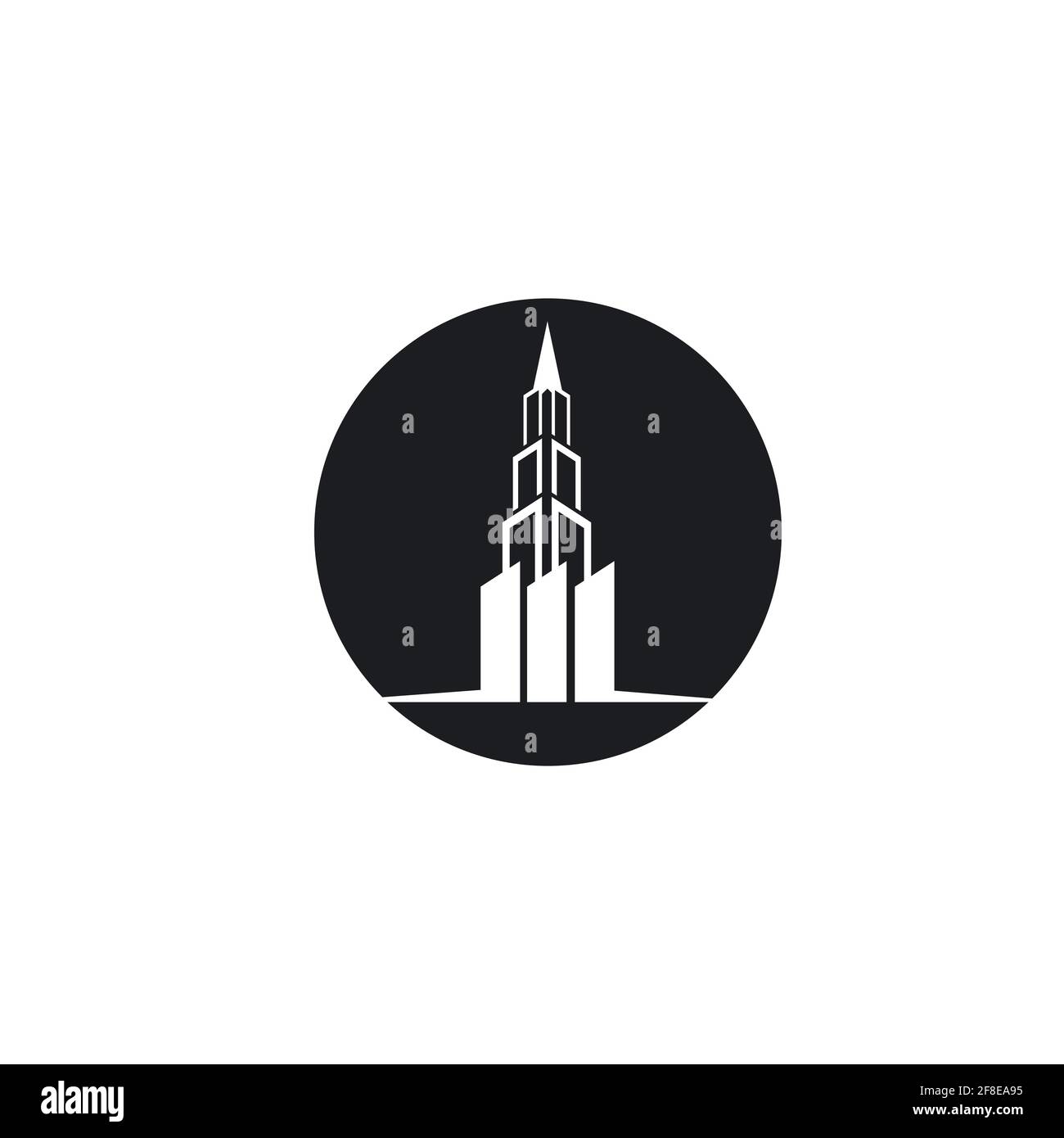 Luxury residential skyscraper Stock Vector Images - Alamy