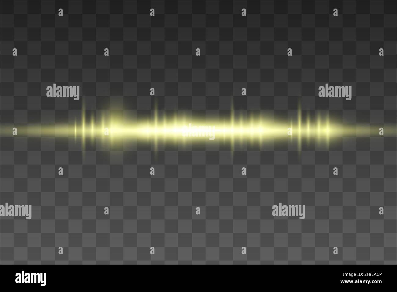 Glow isolated yellow light effect, lens flare Stock Vector Image & Art ...