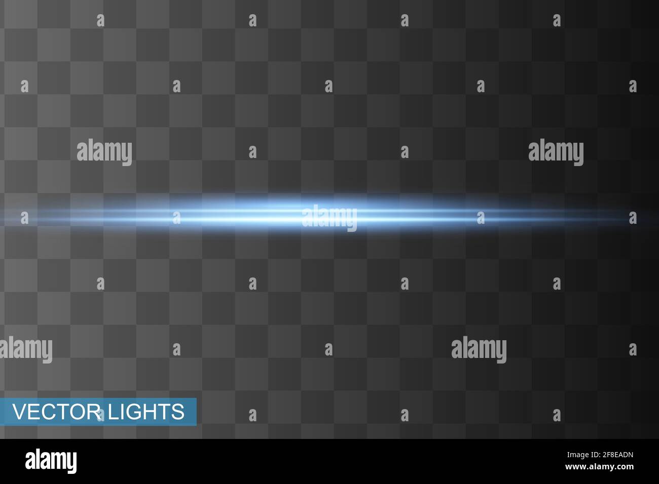 Glow isolated blue light effect, lens flare Stock Vector Image & Art ...