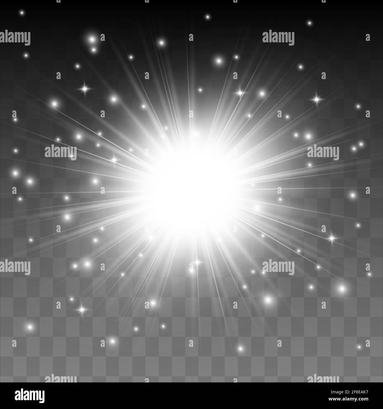 Glow isolated white light effect, lens flare Stock Vector Image & Art - Alamy