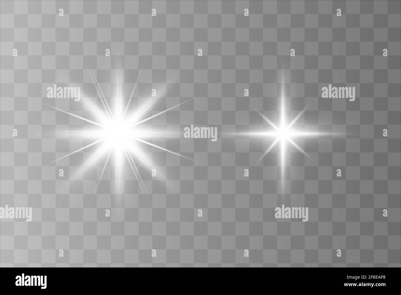 Glow isolated white light effect, lens flare Stock Vector Image & Art - Alamy