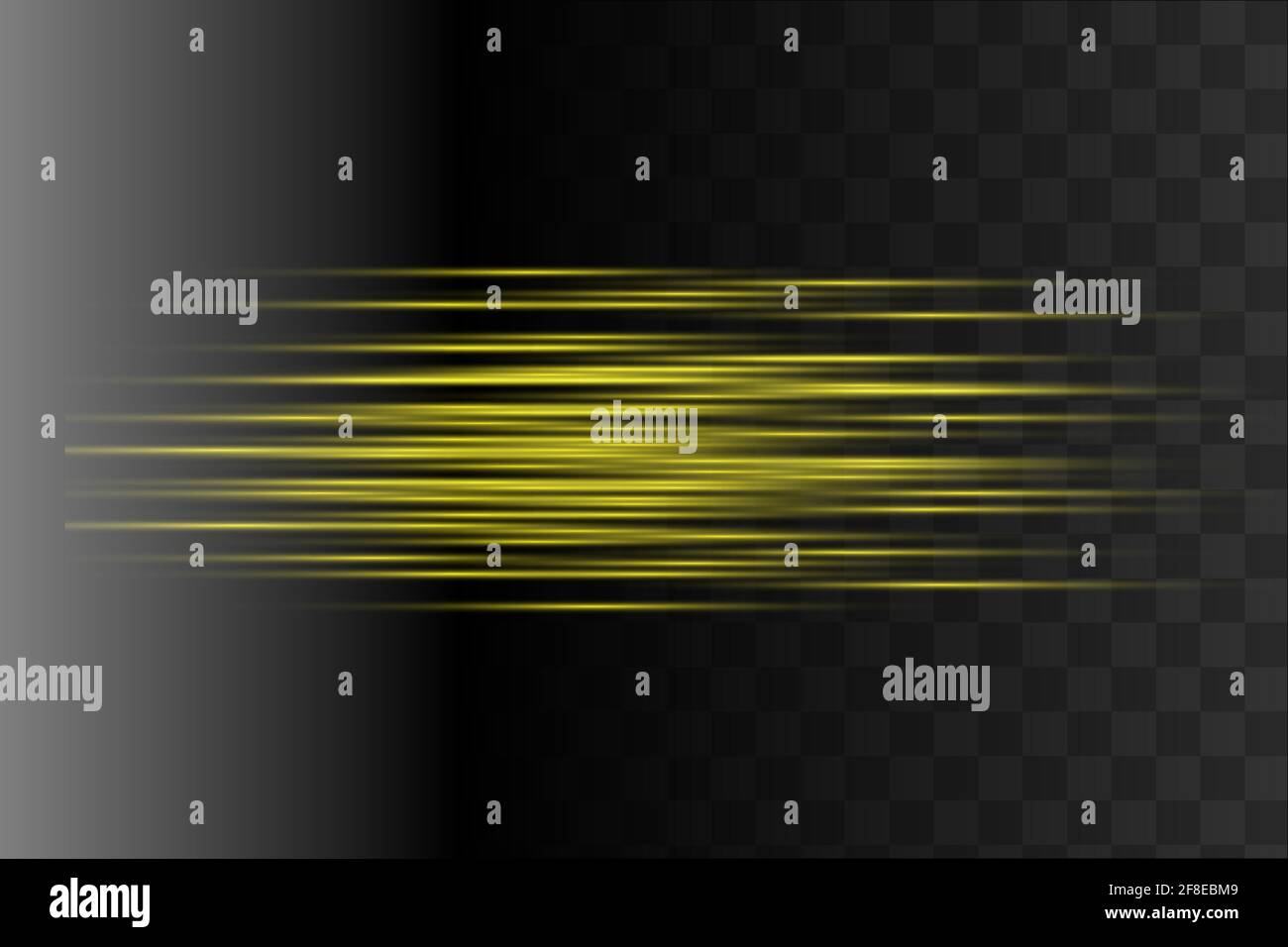 Glow isolated yellow light effect, lens flare Stock Vector Image & Art ...