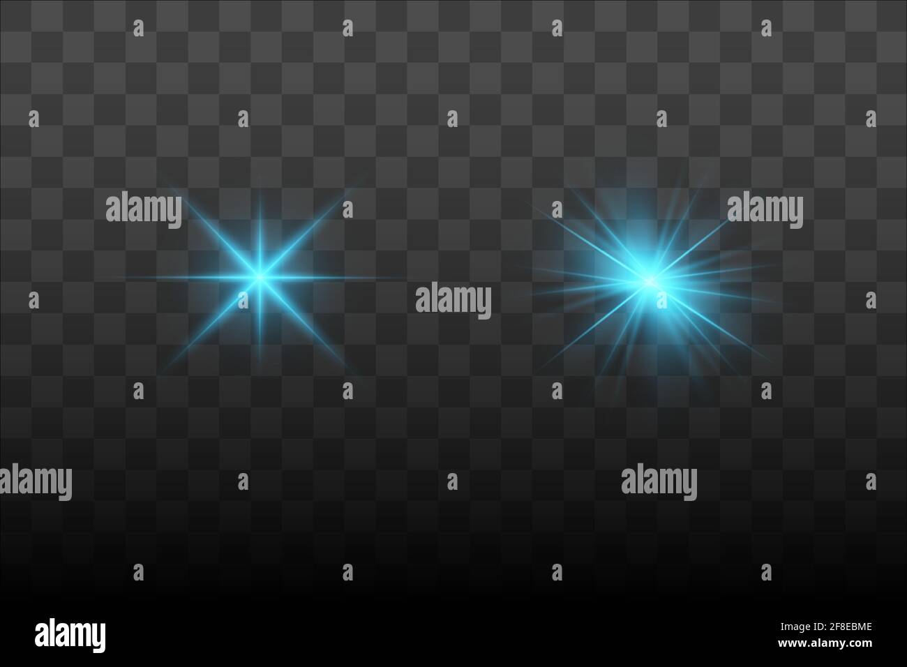 Glow isolated blue light effect, lens flare Stock Vector Image & Art ...