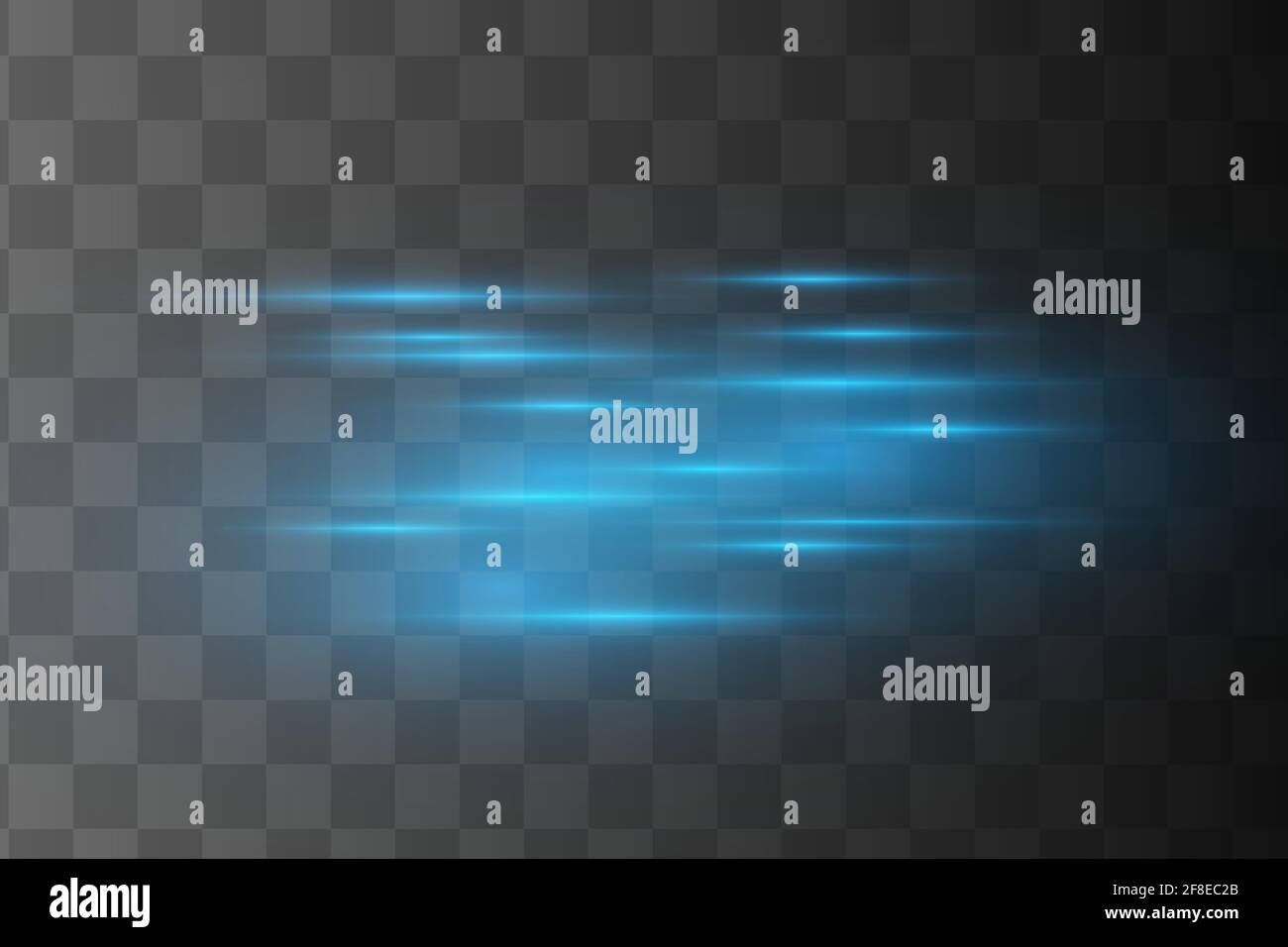 Glow isolated blue light effect, lens flare Stock Vector Image & Art ...