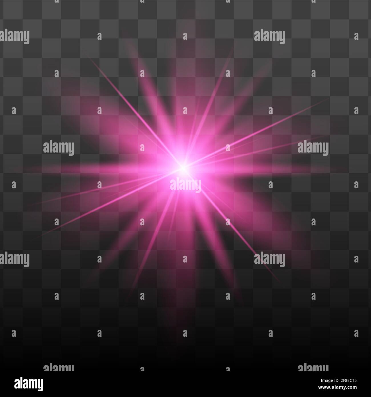 Glow isolated pink light effect, lens flare Stock Vector Image & Art ...