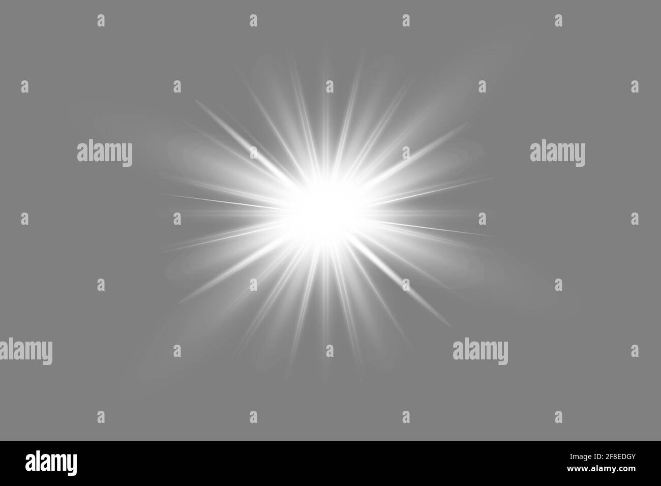 Glow isolated white light effect, lens flare Stock Vector Image & Art ...