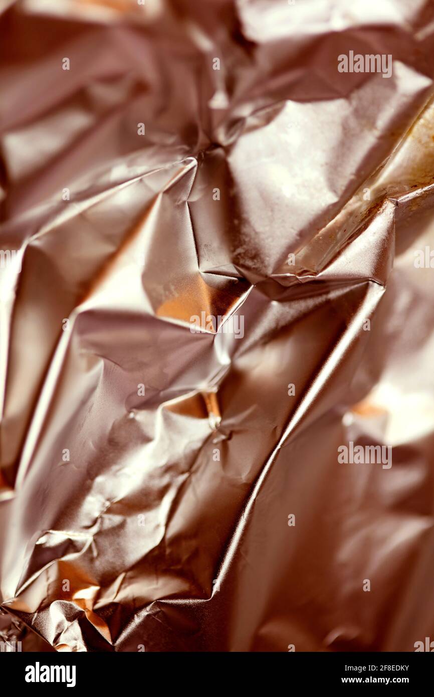 Aluminum paper colorful abstract close up background tripping modern ...