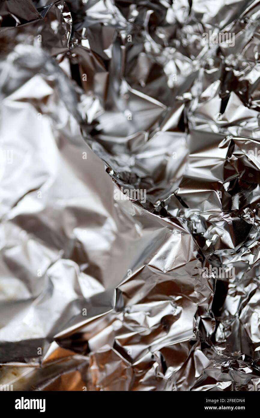 Aluminum paper colorful abstract close up background tripping modern ...