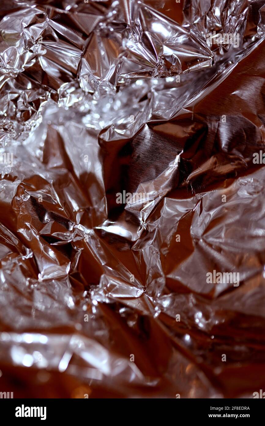 Aluminum paper colorful abstract close up background tripping modern ...