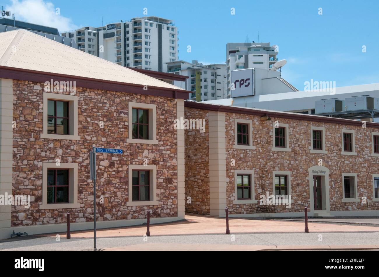 Heritage commercial buildings, Darwin, Northern Territory, Australia ...