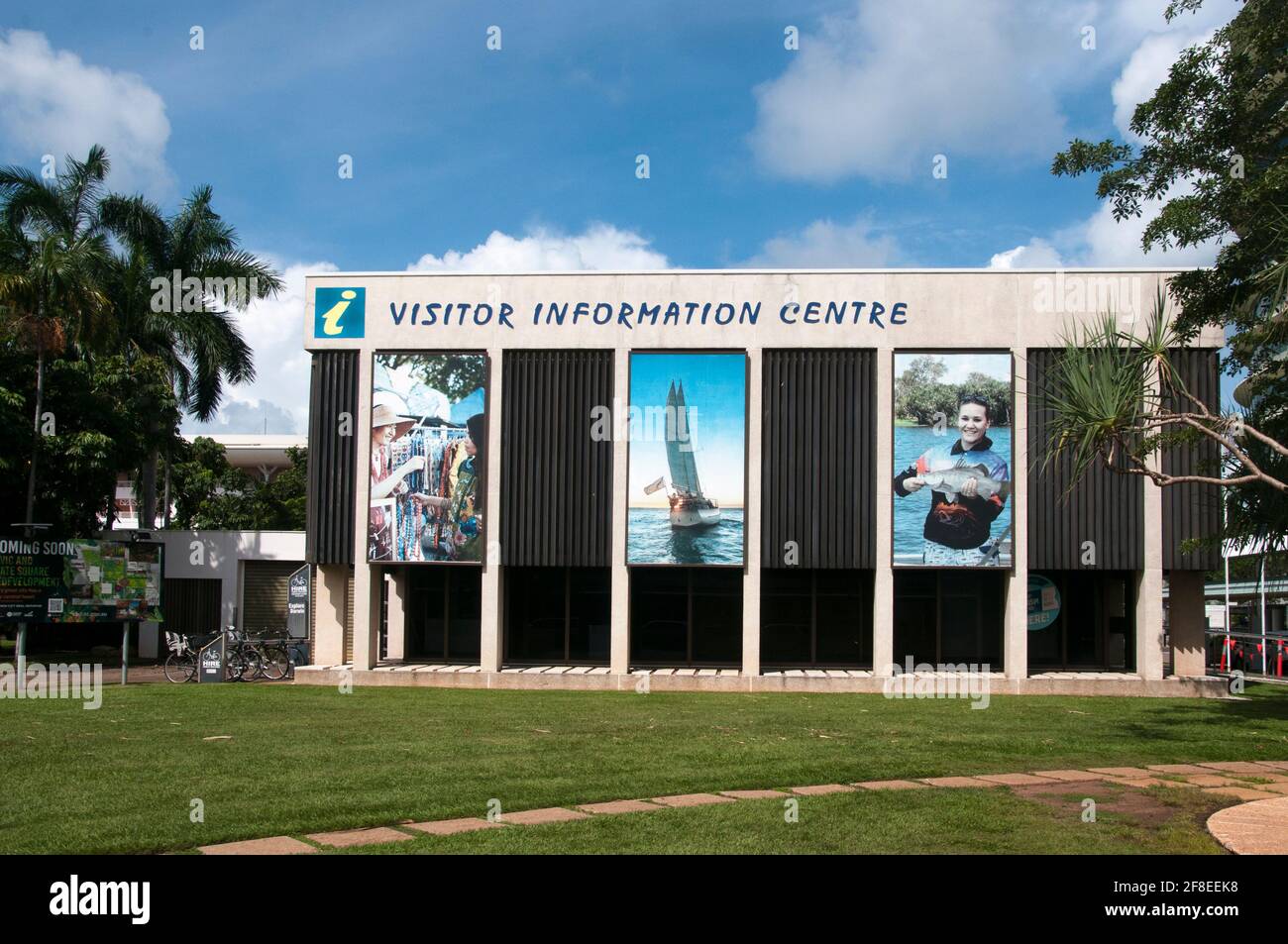 Visitor Centre building, Darwin, Northern Territory, Australia Stock ...