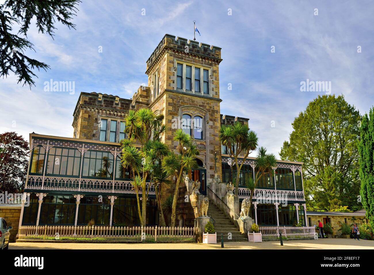 Larnach Castle (also referred to as "Larnach's Castle"), is a mock ...
