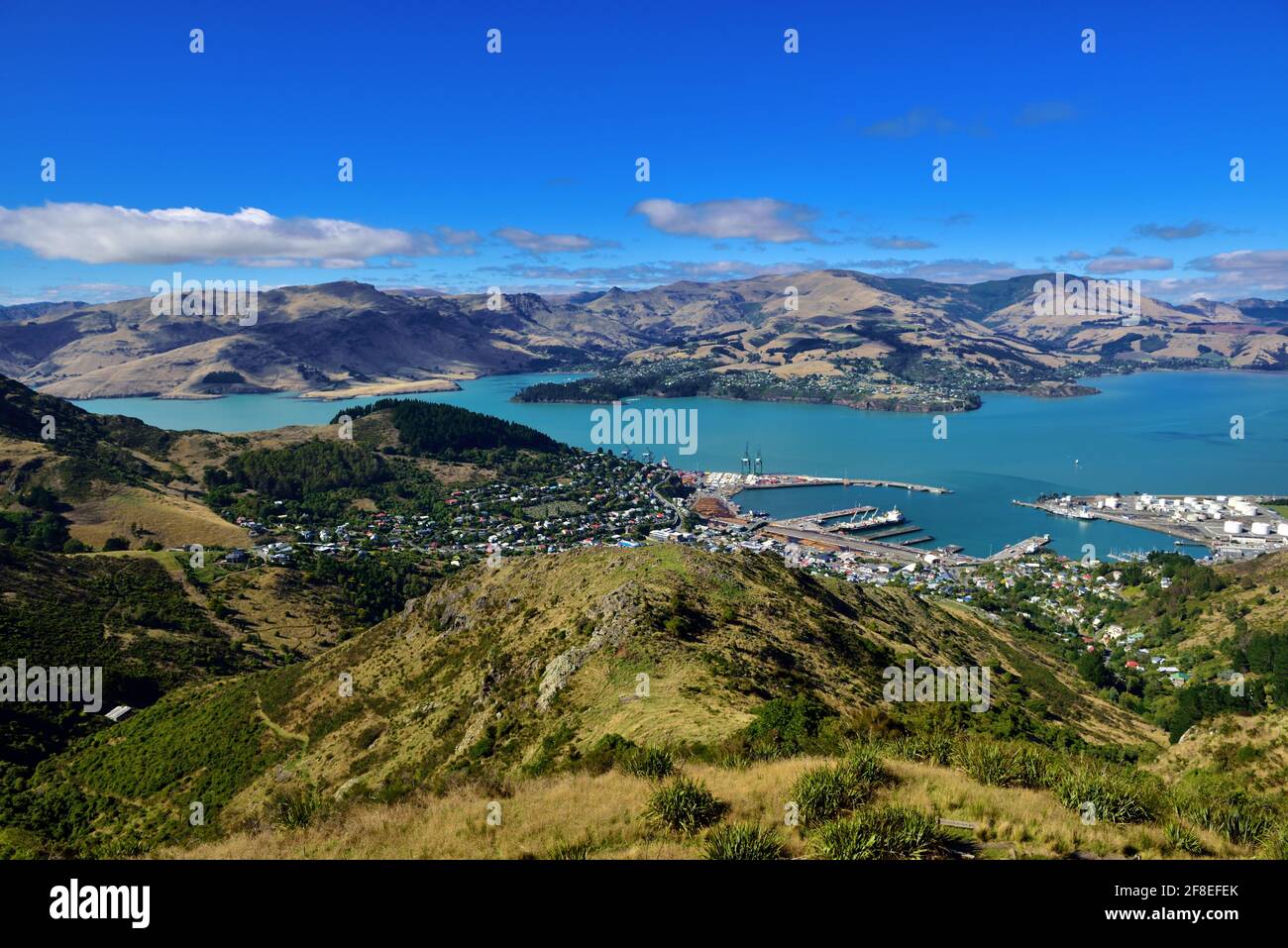 The Port Hills are a range of hills in Canterbury, New Zealand, so ...