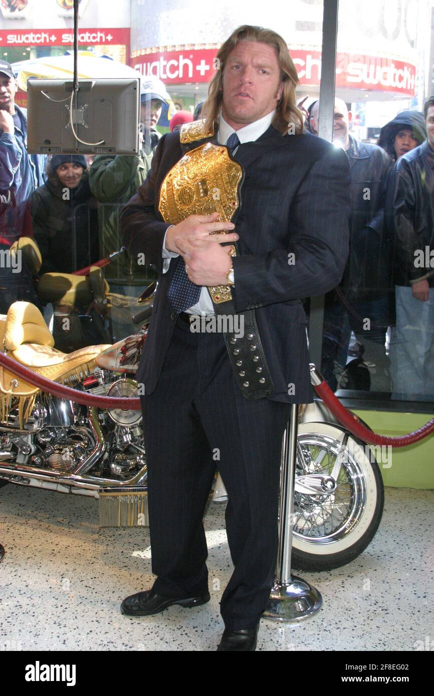 Triple H 2004 Photo By John Barrett/PHOTOlink Stock Photo - Alamy