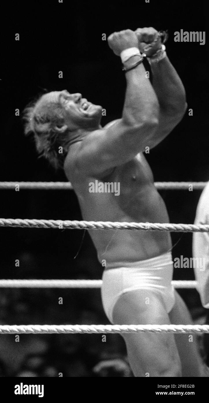 Hulk hogan Black and White Stock Photos & Images - Alamy