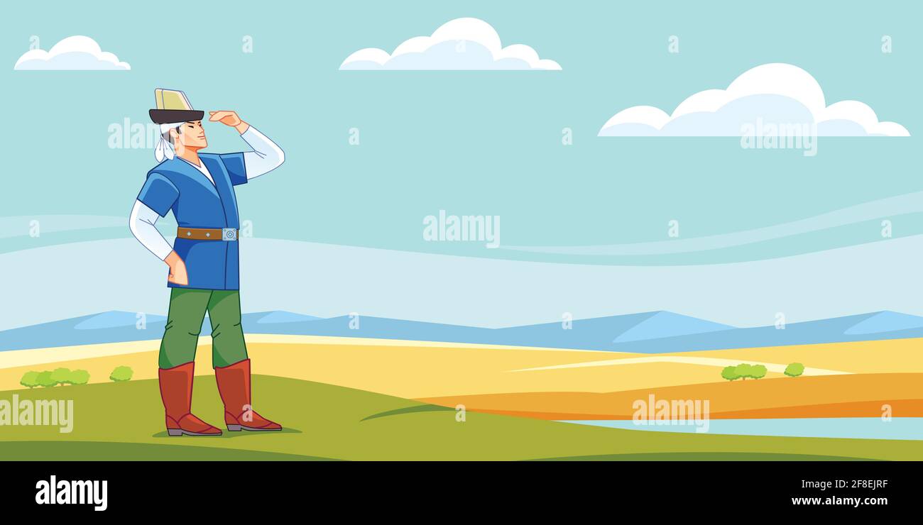 Steppe tradition Stock Vector Images - Alamy