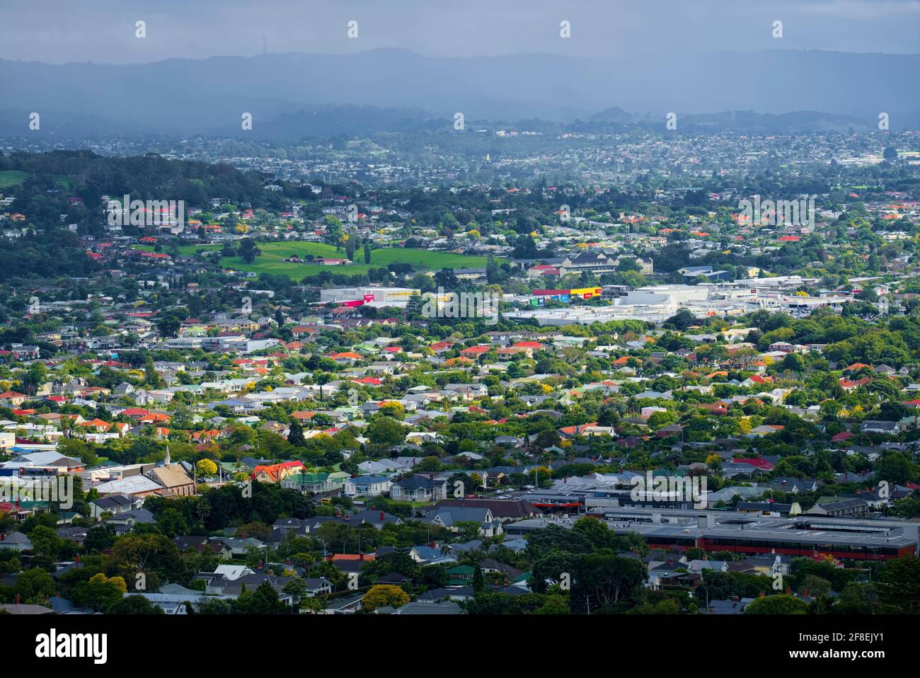 Auckland downtown morning skyline hi-res stock photography and images ...