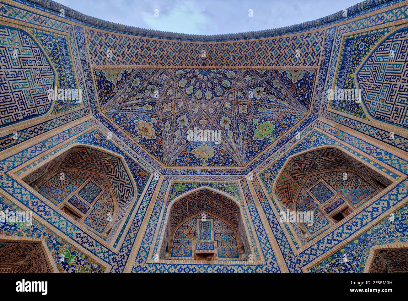 The madrasah had been designed to complete the architectural ensemble ...